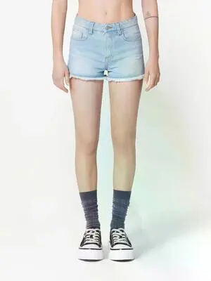 AMI Paris Raw-cut Mini Shorts