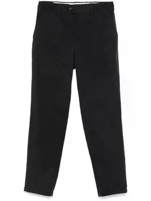 PT TORINO Elasticated-waistband Trousers - Black