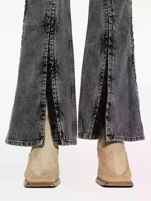 Y/project Faded Bootcut Jeans - Black