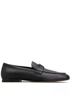TOD'S Timeless Leather Loafers - Black