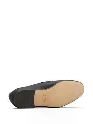 TOD'S Timeless Leather Loafers - Black