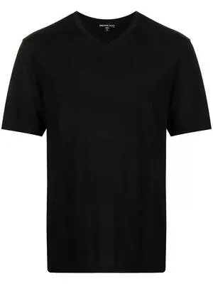 JAMES PERSE Lotus V-neck T-shirt