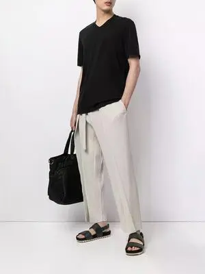 JAMES PERSE Lotus V-neck T-shirt