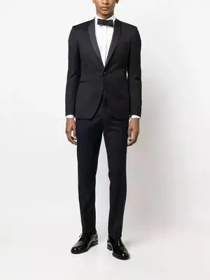 Tagliatore Tailored Single-breasted Dinner Suit - Blue