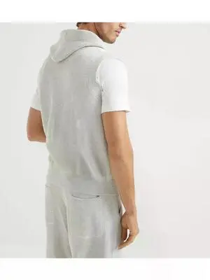 Brunello Cucinelli Knitted Vest - Grey