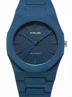 D1 MILANO Polycarbon 40.5mm Watch - Blue