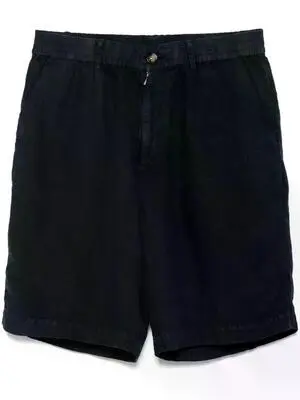 Brunello Cucinelli Linen Bermuda Shorts - Blue