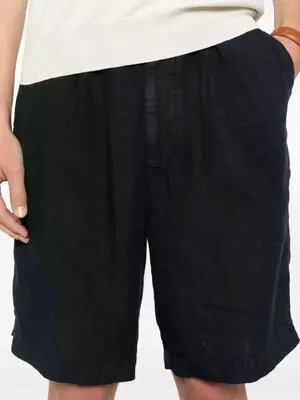 Brunello Cucinelli Linen Bermuda Shorts - Blue