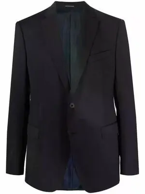 Emporio Armani Fitted Single-breasted Blazer