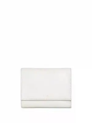 YU MEI Grace Leather Wallet - White