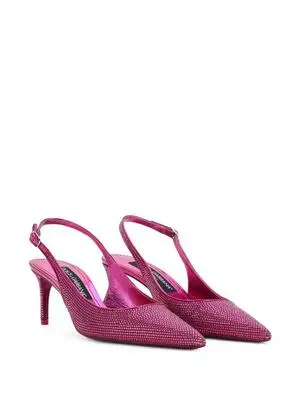Dolce & Gabbana 60mm Rhinestone-embellished Slingback Pumps