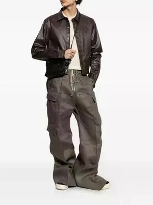 Rick Owens Cotton Cargo Trousers