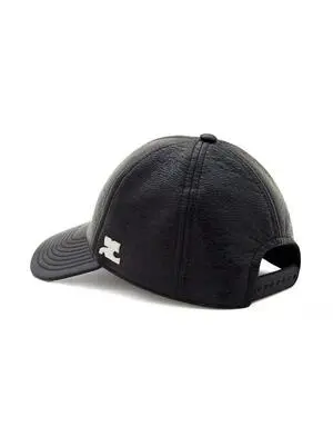 COURREGES Logo-patch Baseball Cap - Blue