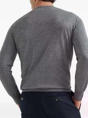 Brunello Cucinelli Cashmere-silk Blend Crew-neck Jumper