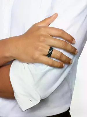 David Yurman Sculpted Cable Band Ring
