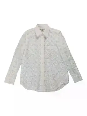 Comme Des Garçons Sheer Lace Shirt