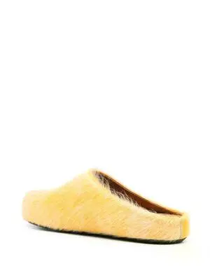 Marni Fussbett Mules - Yellow