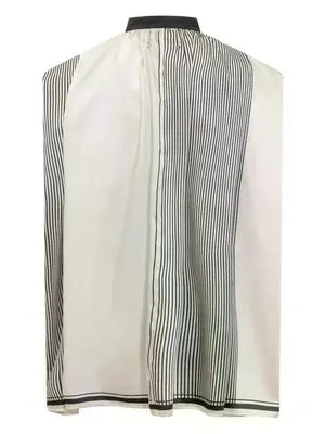 CALCATERRA Printed Sleeveless Blouse
