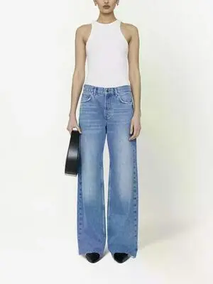 ANINE BING Hugh Wide-leg Jeans