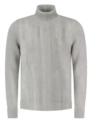 Fedeli Ribbed Roll-neck Sweater
