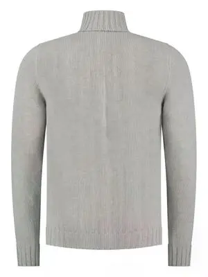 Fedeli Ribbed Roll-neck Sweater