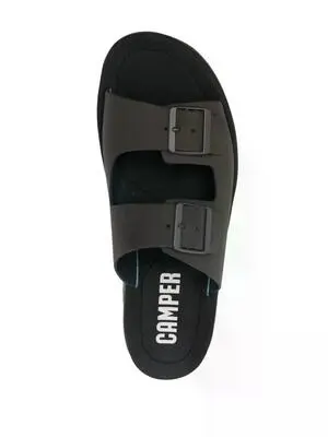 Camper Oruga Buckled Sandals - Brown