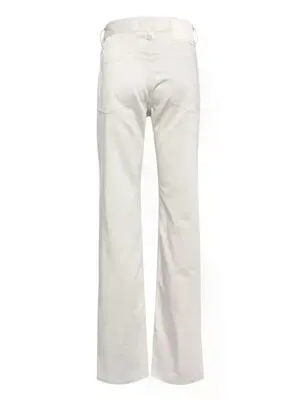 AMI Paris Logo-patch Straight Trousers