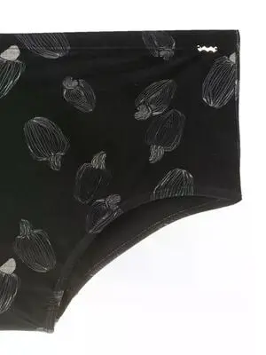 AMIR SLAMA Graphic-print Swim Trunks