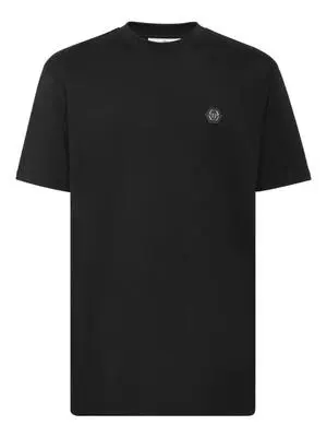 Philipp Plein Gothic Plein-embellished T-shirt - Black