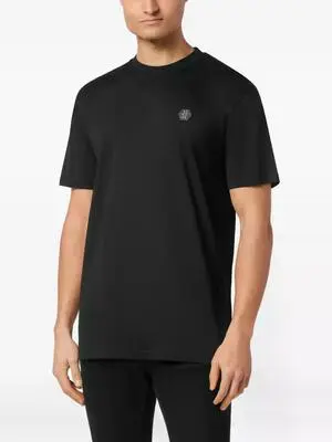 Philipp Plein Gothic Plein-embellished T-shirt - Black
