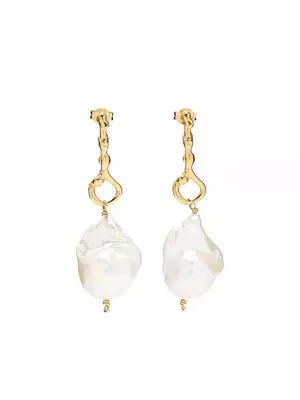 ALIGHIERI The Olive Drop Earrings - Gold