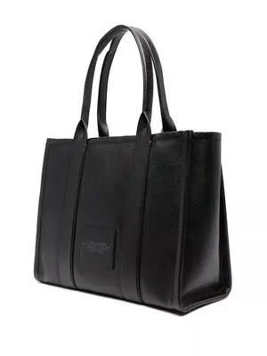 Marc Jacobs Leather Tote Bag - Black