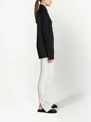 Proenza Schouler Bi-stretch Crepe Slim Trousers