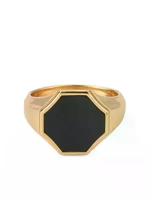 Emanuele Bicocchi Hex Signet Ring - Gold