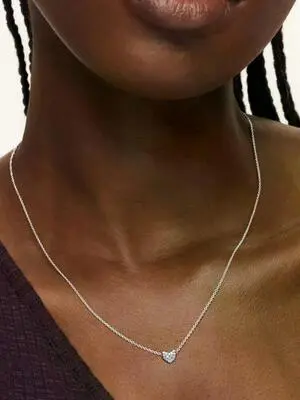 Monica Vinader Heart Pendant Necklace