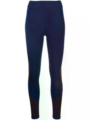 Y3 Seamless Colorblock-knit Tights