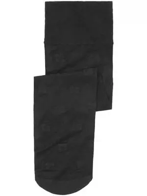 GANNI Butterfly Lace Socks - Black