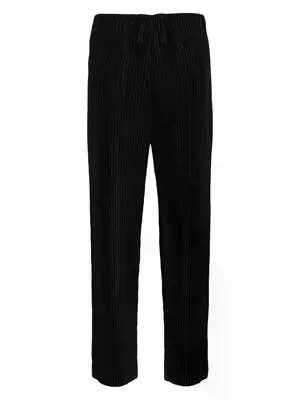 Issey Miyake Basic Tapered Plissé Trousers