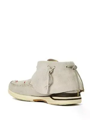 Visvim Suede Ankle Boots - Grey