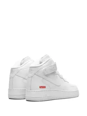 Nike X Supreme Air Force 1 Mid Mini Box Logo Sneakers
