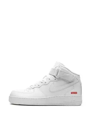 Nike X Supreme Air Force 1 Mid Mini Box Logo Sneakers