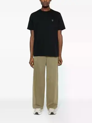 Maison Kitsuné Fox-patch Cotton T-shirt