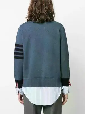 Thom Browne Milano Stitch V-neck Cardigan
