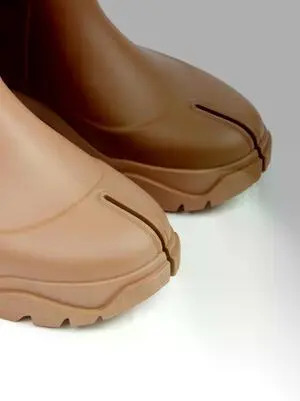 MAISON MARGIELA Tabi Rain Boots - Neutrals