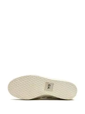 Y3 Gazelle Lace-up Suede Sneakers - White