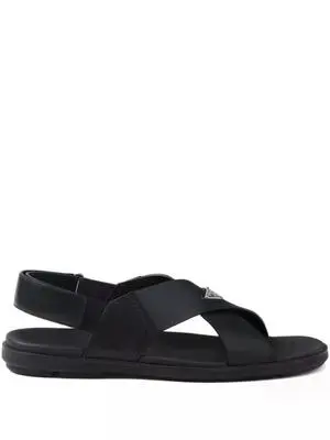 Prada Criss-cross Sandals For Men