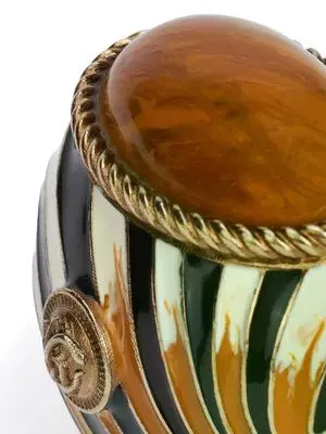 Roberto Cavalli Enameled Metal Ring