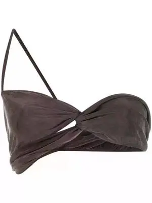Jacquemus Le Bandeau Asymmetric Top - Brown