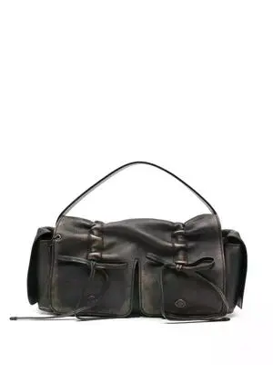 Acne Studios Multipocket Leather Tote - Brown
