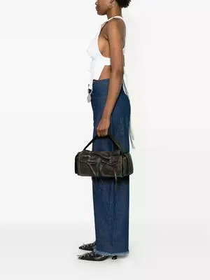 Acne Studios Multipocket Leather Tote - Brown
